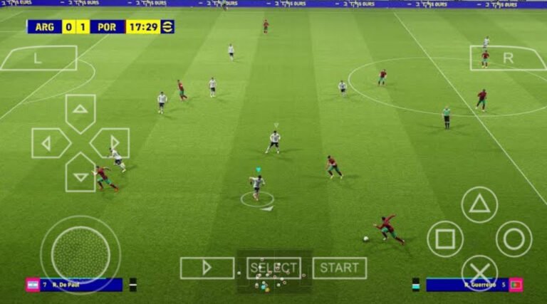 Download Game PPSSPP PES 2007 - 2024 ISO Terbaru Lengkap