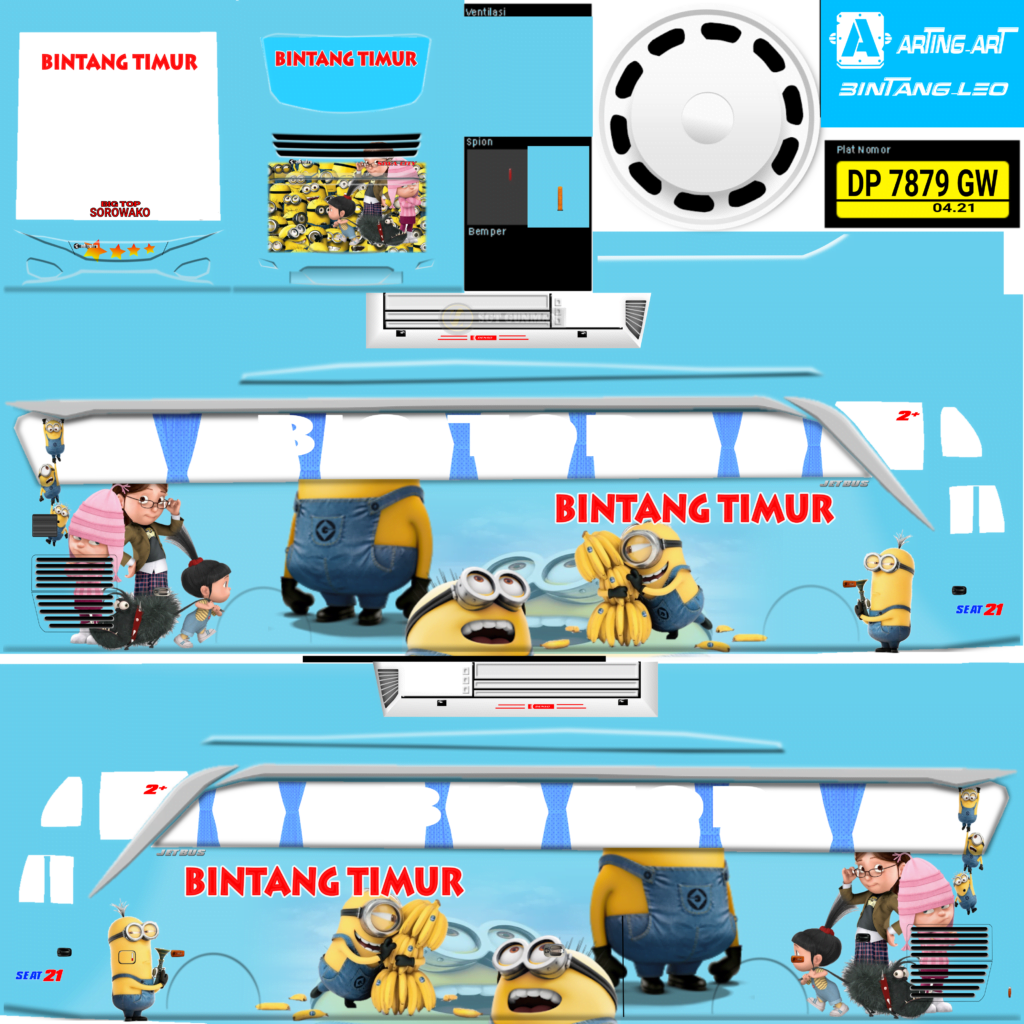10+ Download Livery Bussid Bintang Timur