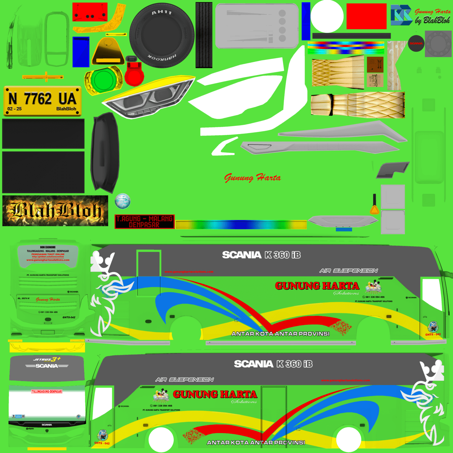 10+ Download Livery Bus Gunung Harta