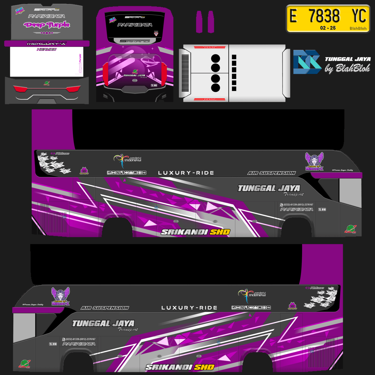 10+ Download Livery Bussid Tunggal Jaya