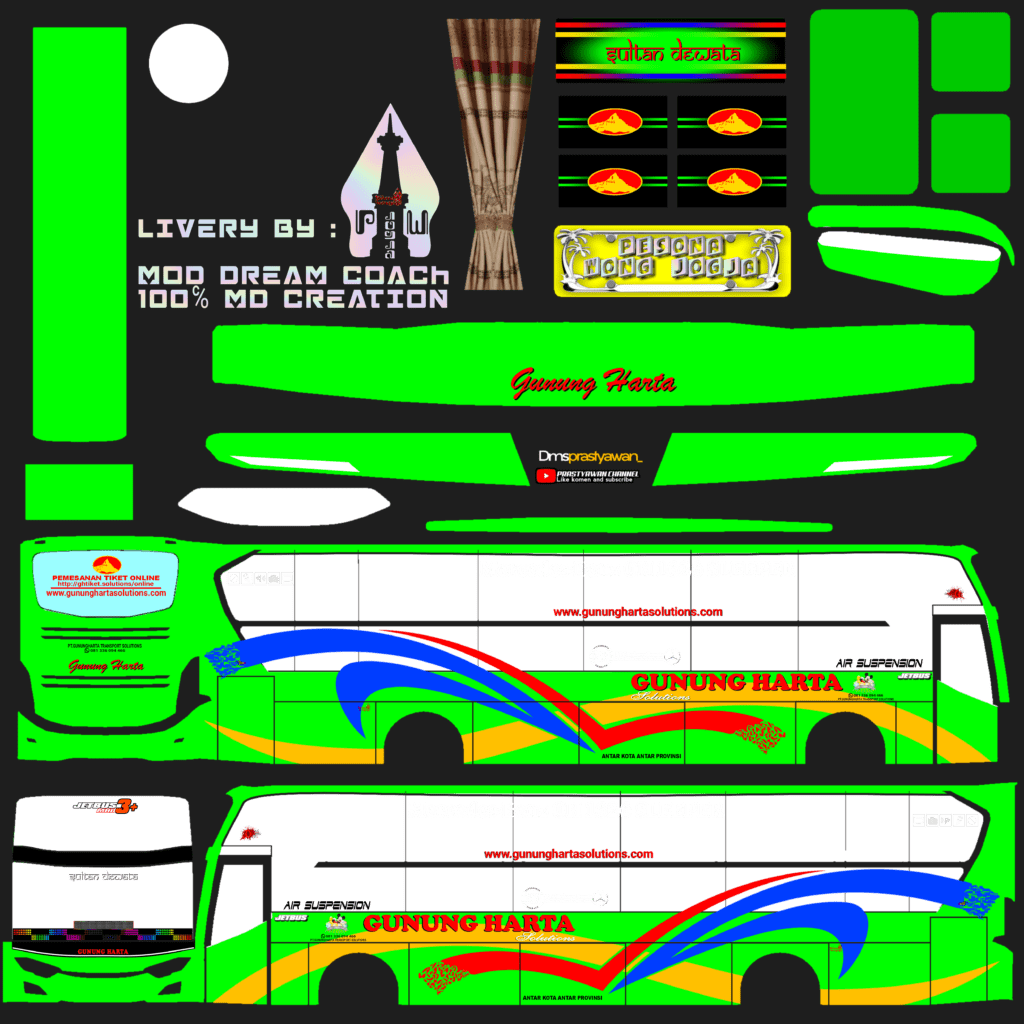 10+ Download Livery Bus Gunung Harta