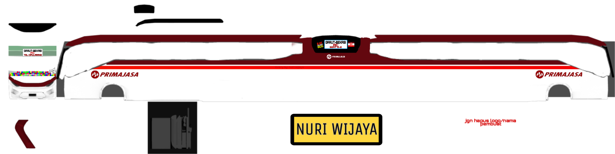 10+ Download Livery Bussid Primajasa