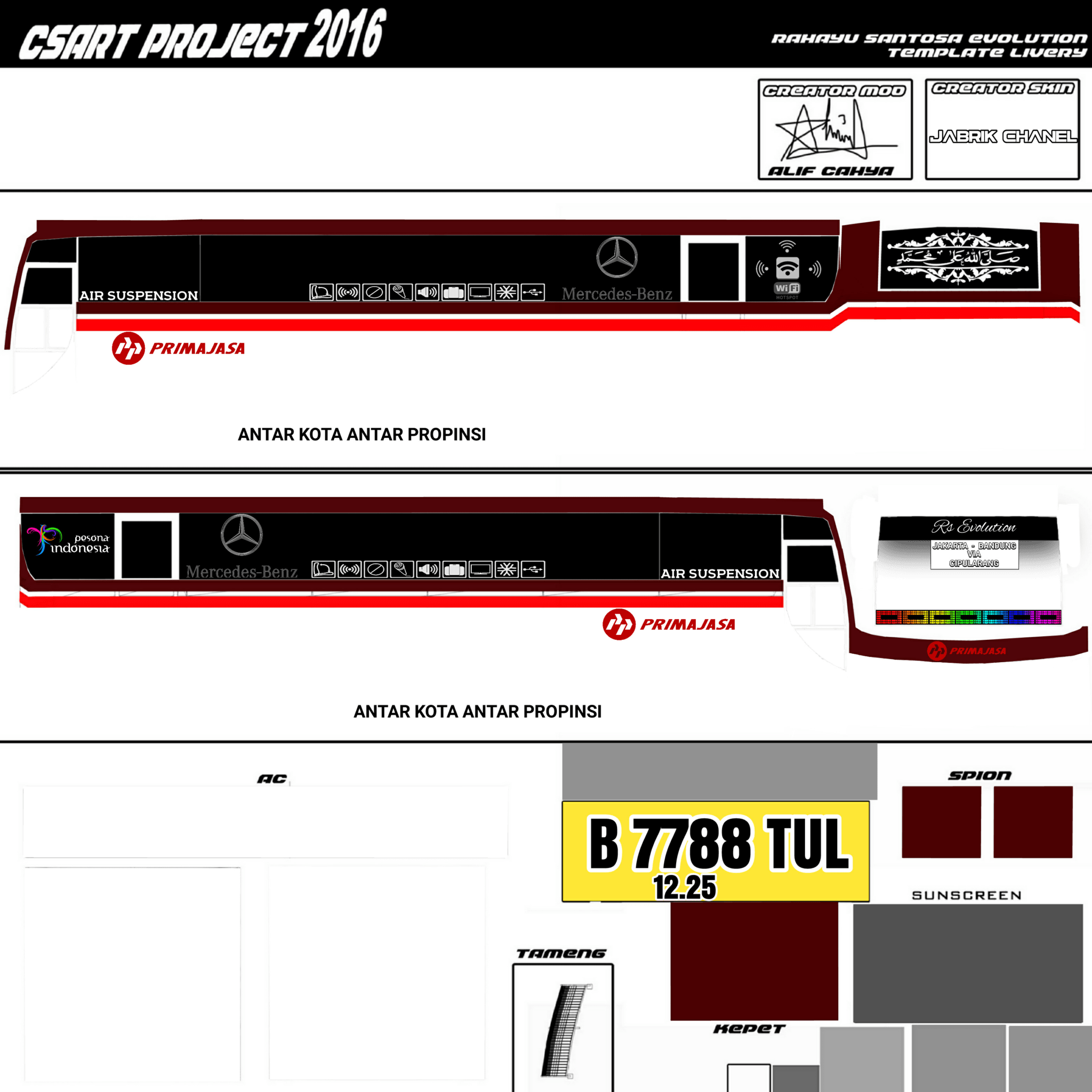 10+ Download Livery Bussid Primajasa