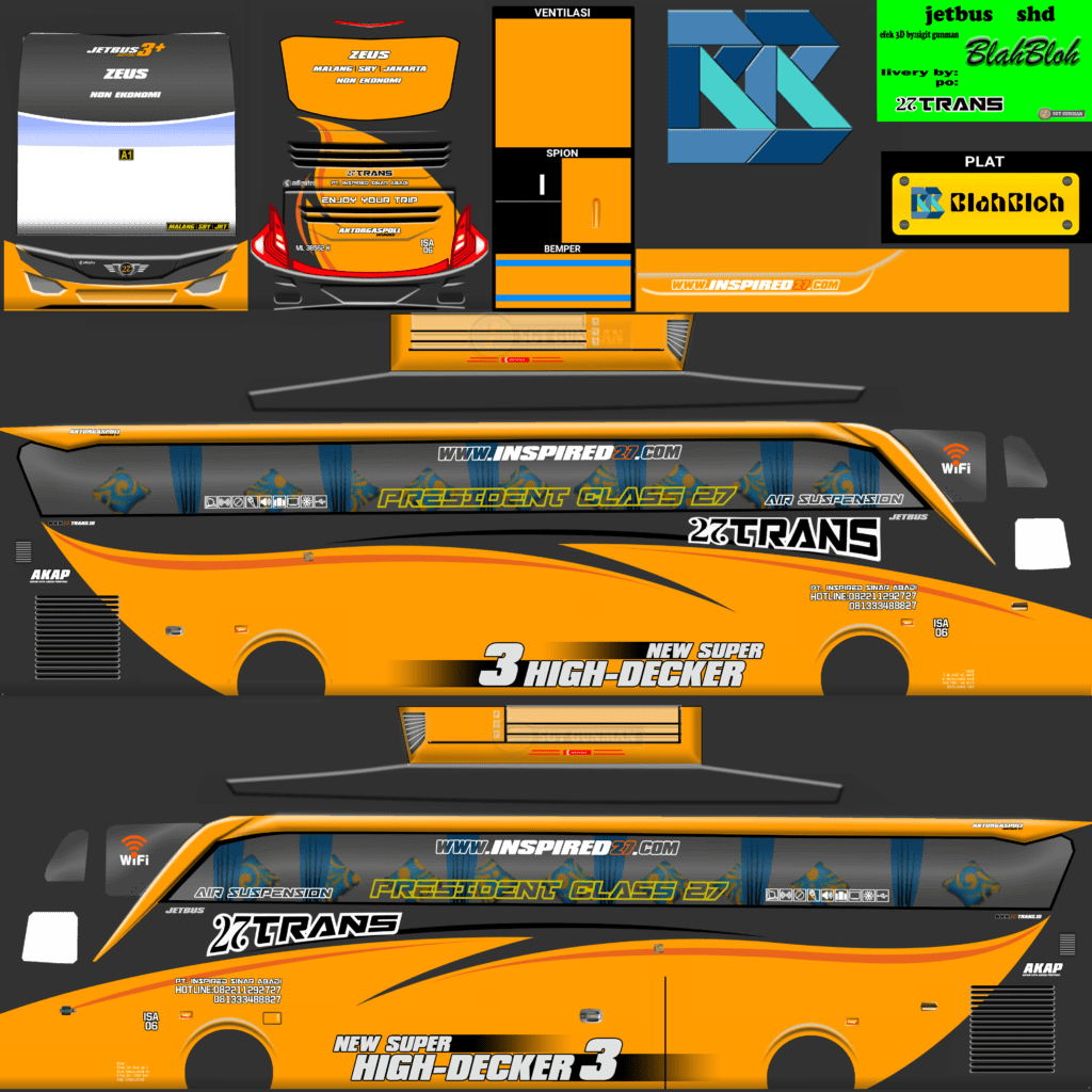 10+ Download Livery Bussid 27 Trans