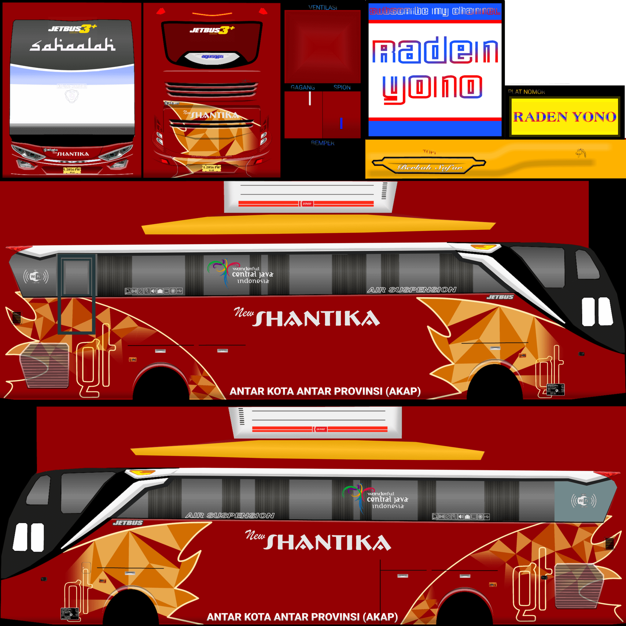 10+ Download Livery Bussid New Shantika
