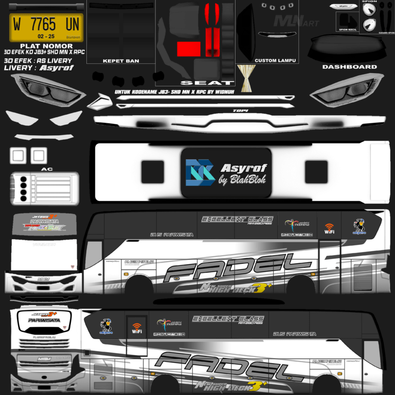 10+ Download Livery Bussid MSM Asyrof
