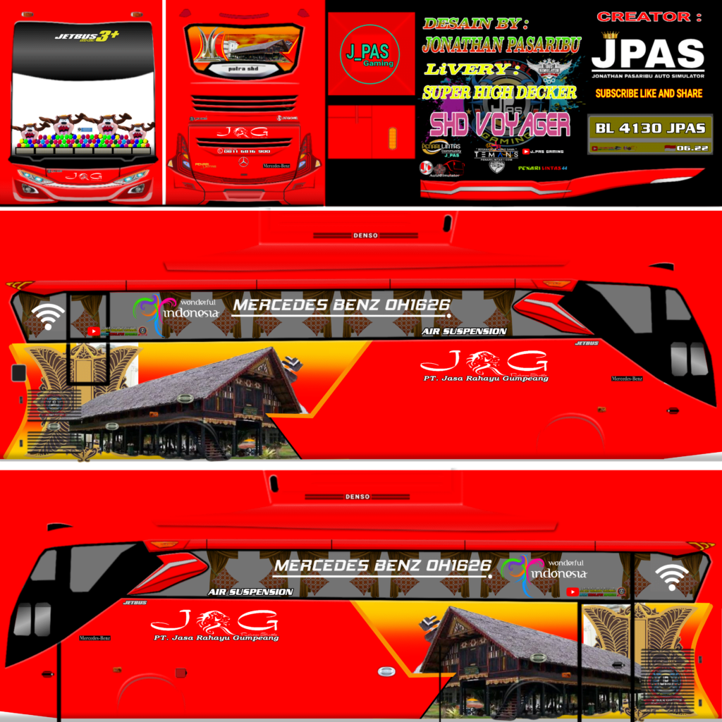 10+ Download Livery Bussid JRG ( Jasa Rahayu Gumpueng )