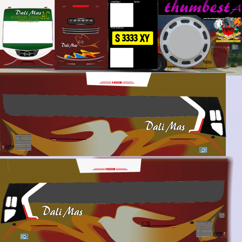 10+ Download Livery Bussid Dali Mas