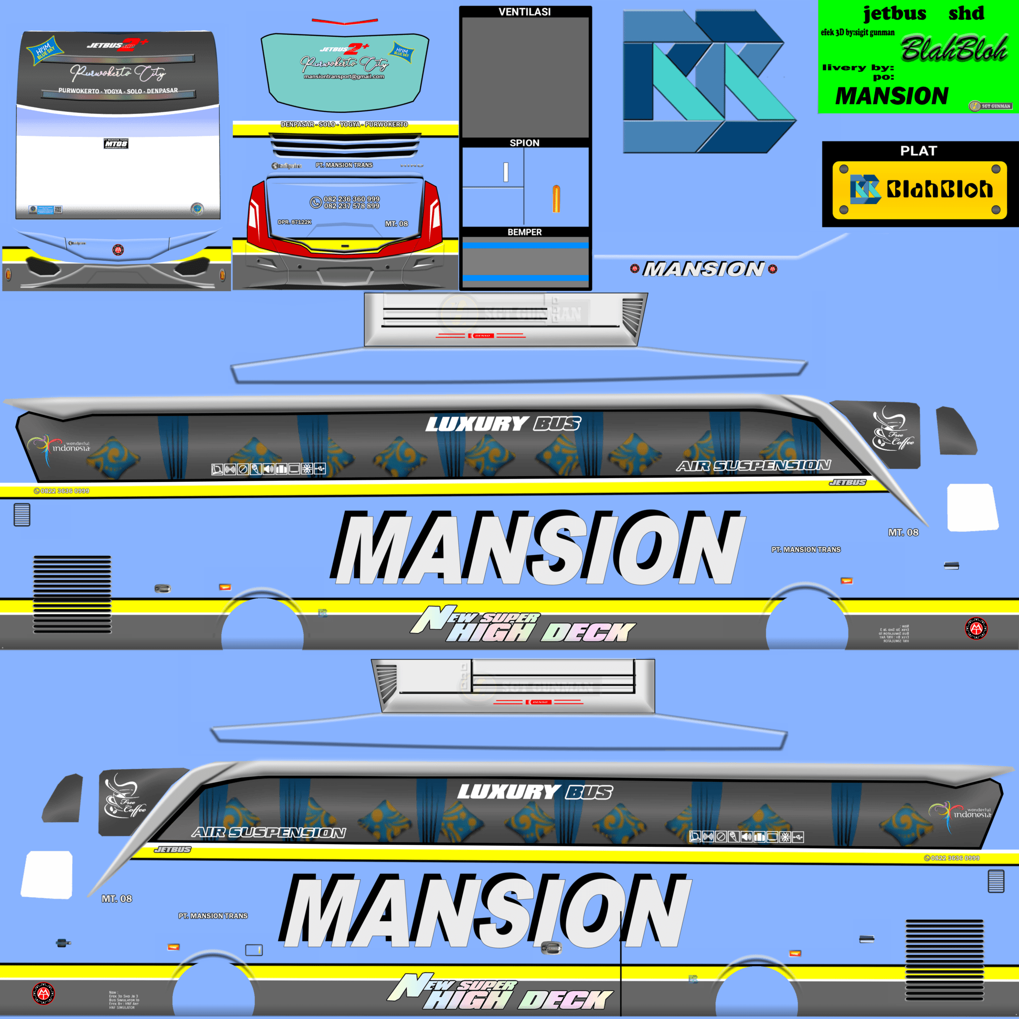 10+ Download Livery Bussid Mansion