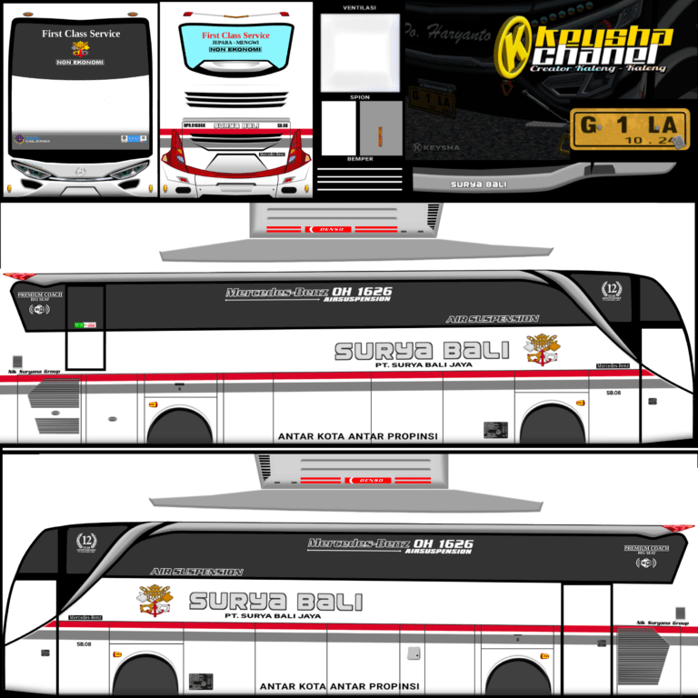 10+ Download Livery Bussid Surya Bali
