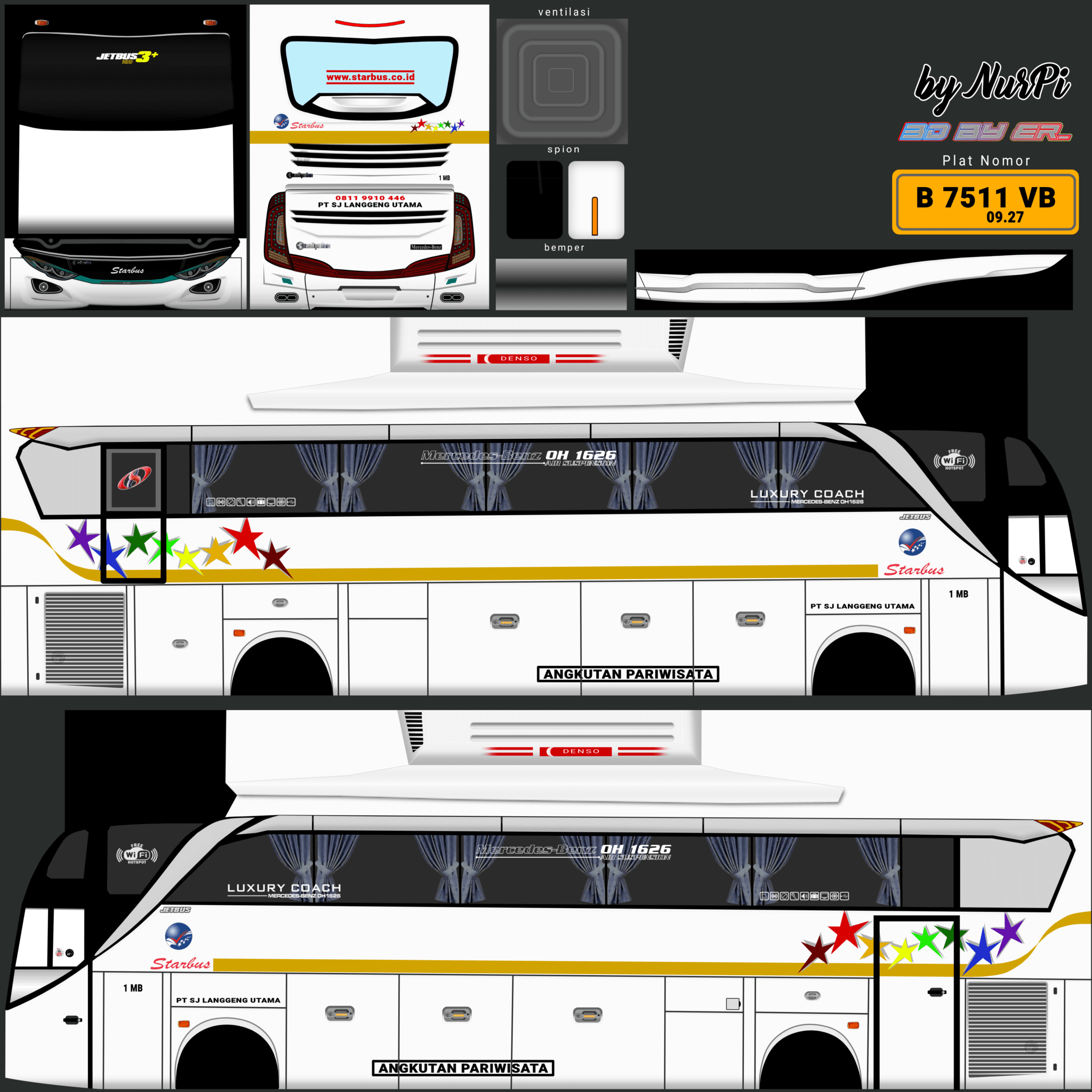 10+ Download Livery Bussid Starbus