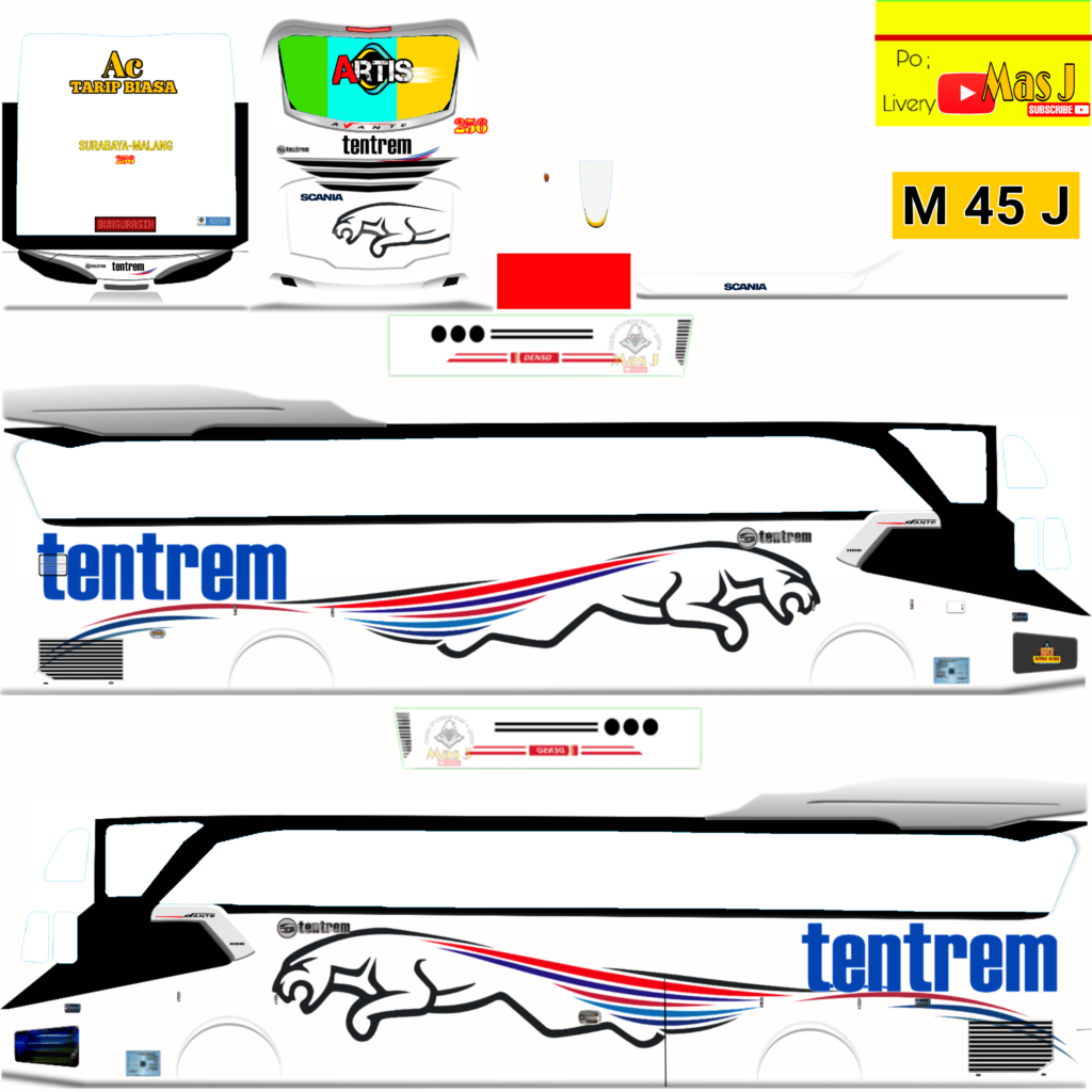 10+ Download Livery Bussid Tentrem