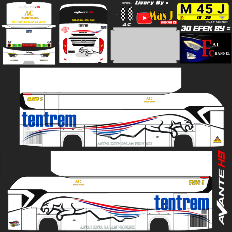 10+ Download Livery Bussid Tentrem