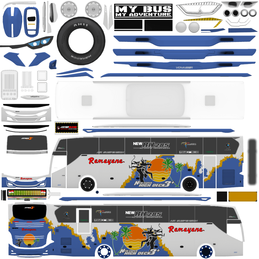 10+ Download Livery Bussid Ramayana