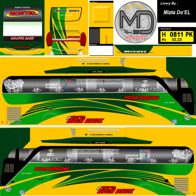 10+ Download Livery Bussid Putra Luragung