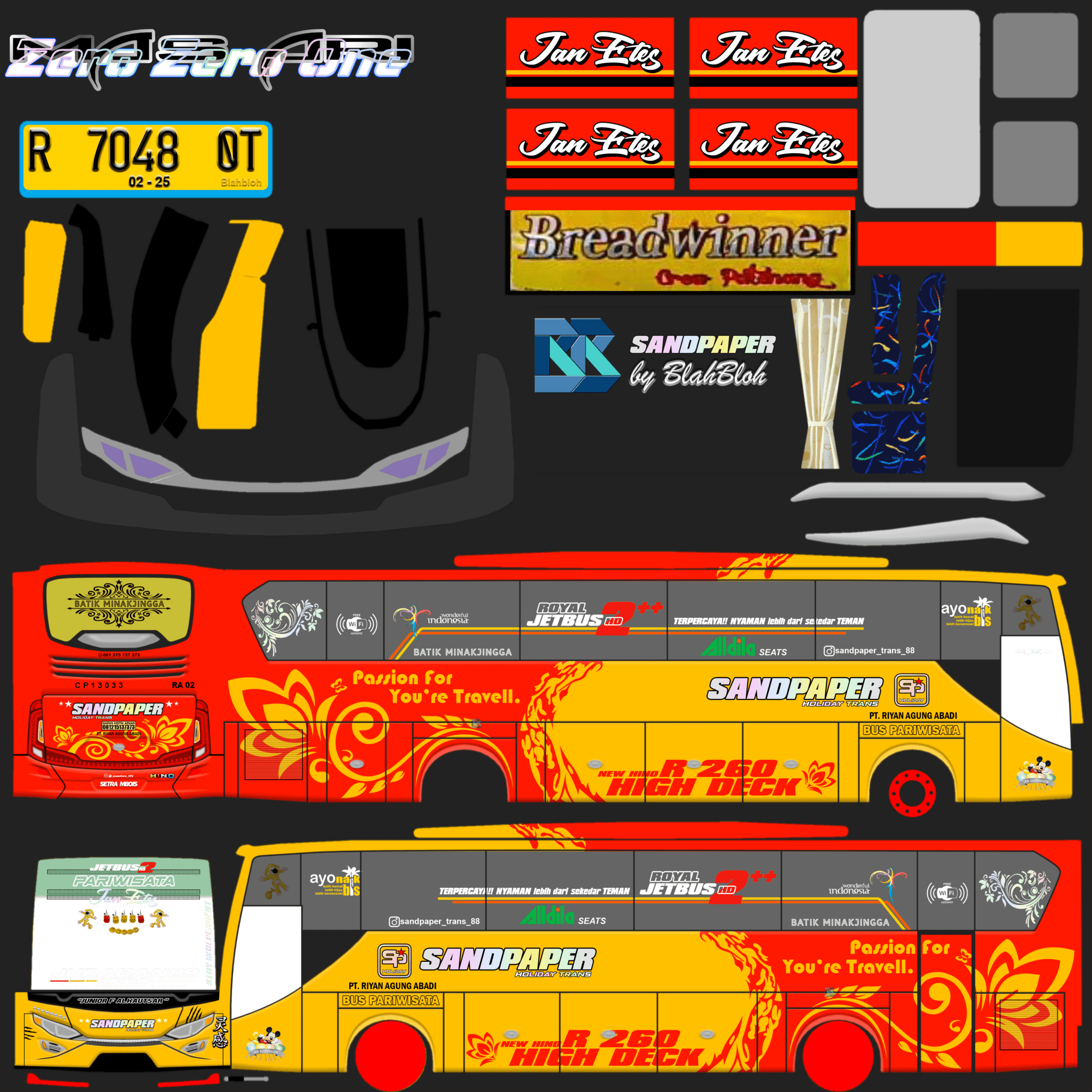 10+ Download Livery Bussid Sandpaper