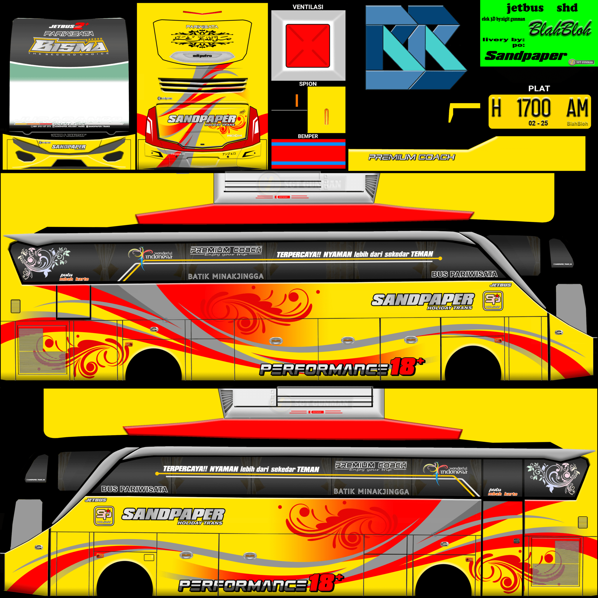 10+ Download Livery Bussid Sandpaper