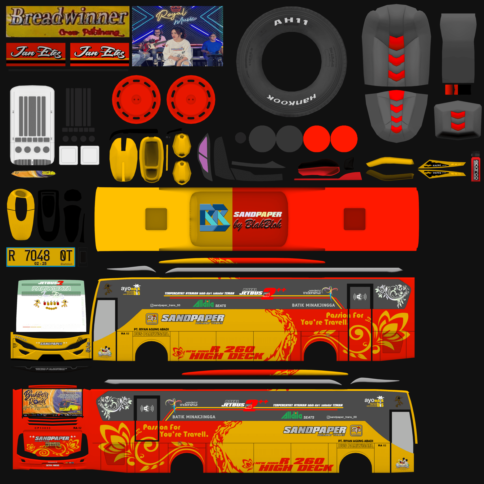 10+ Download Livery Bussid Sandpaper