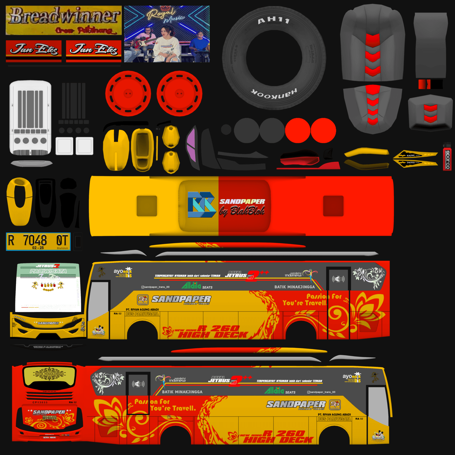 10+ Download Livery Bussid Sandpaper