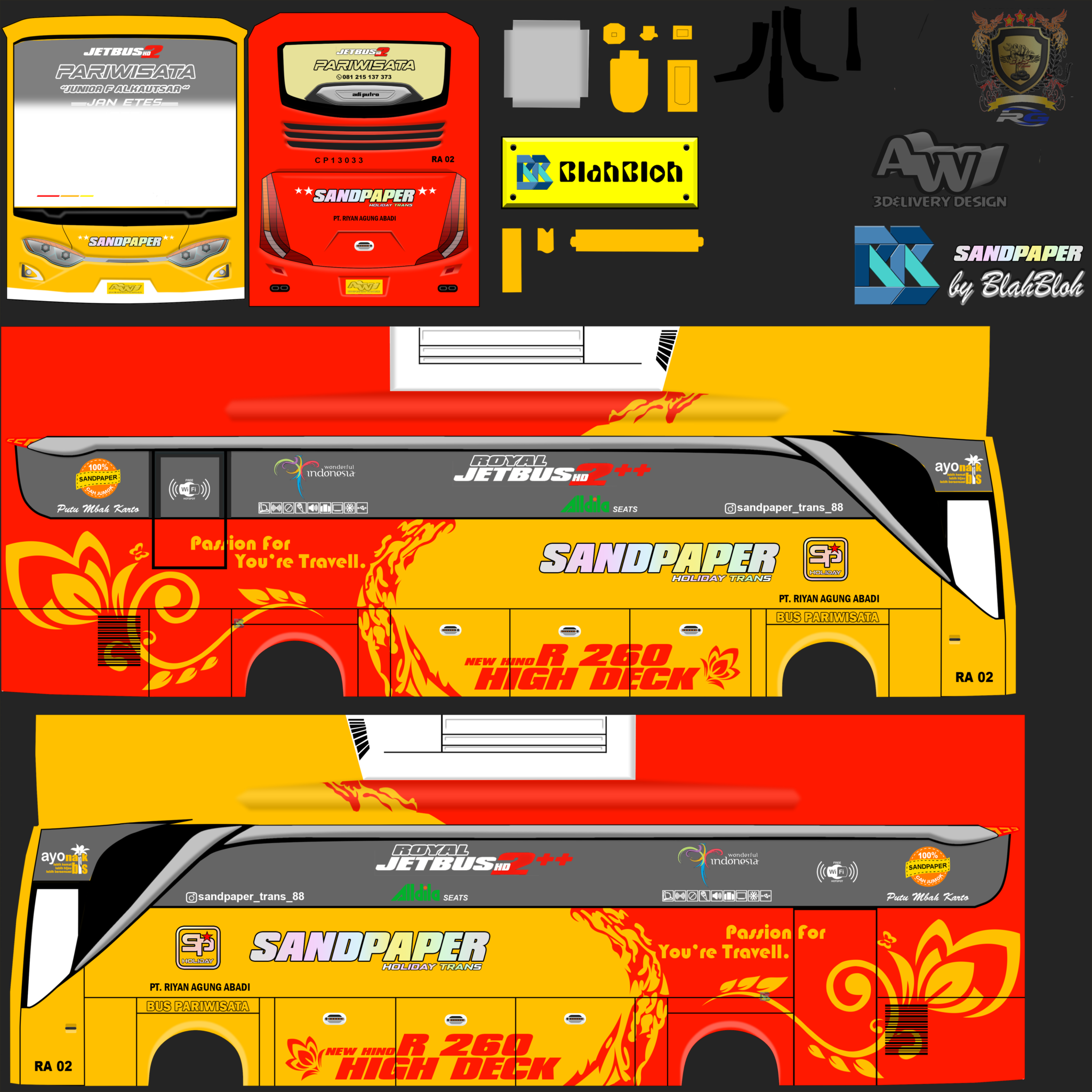 10+ Download Livery Bussid Sandpaper