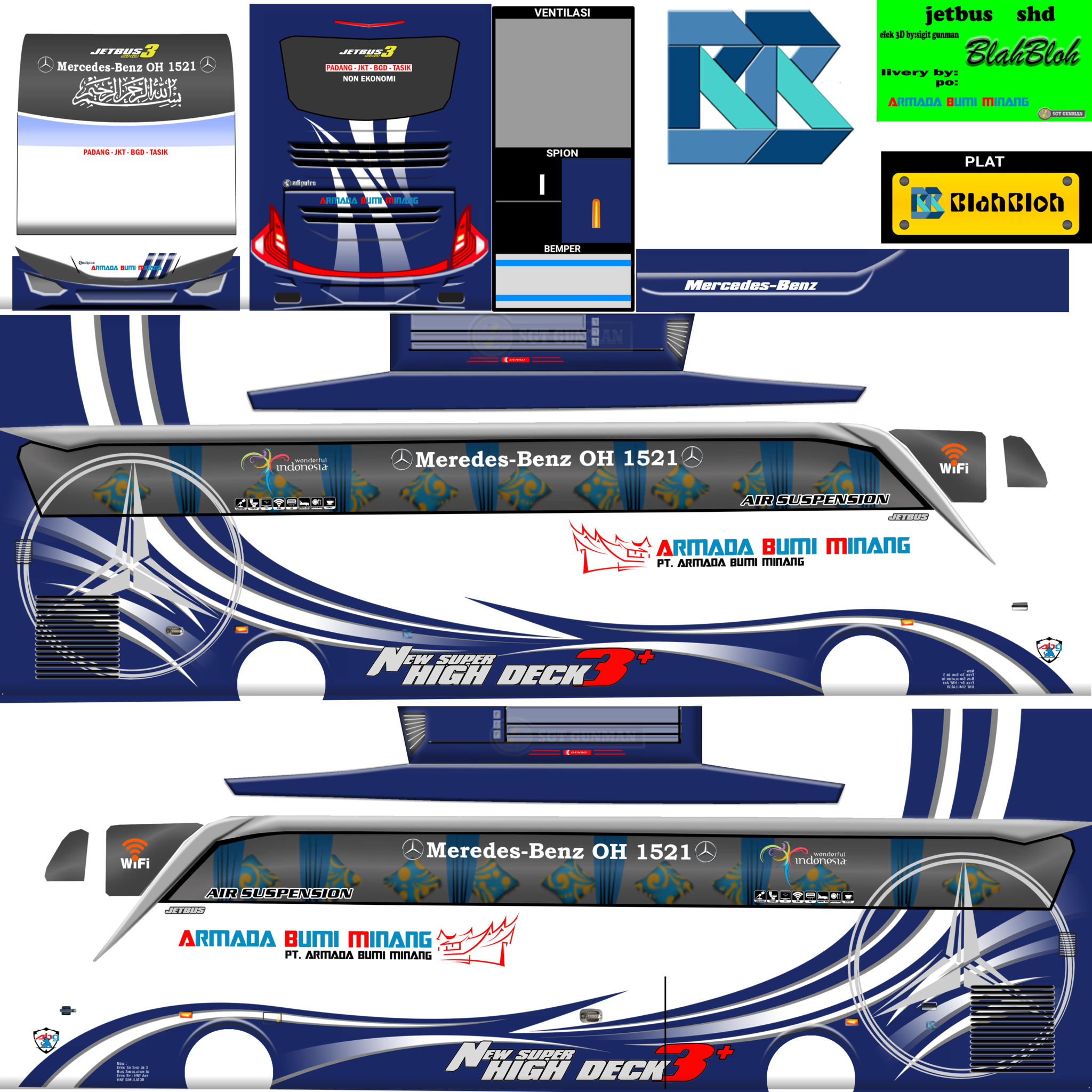 10+ Download Livery Bussid Armada Bumi Minang
