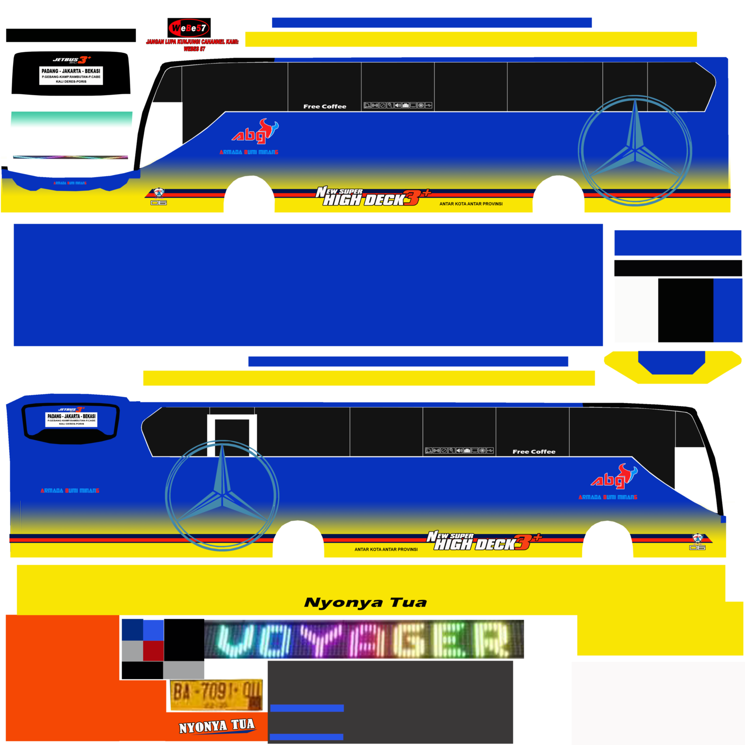 10+ Download Livery Bussid Armada Bumi Minang
