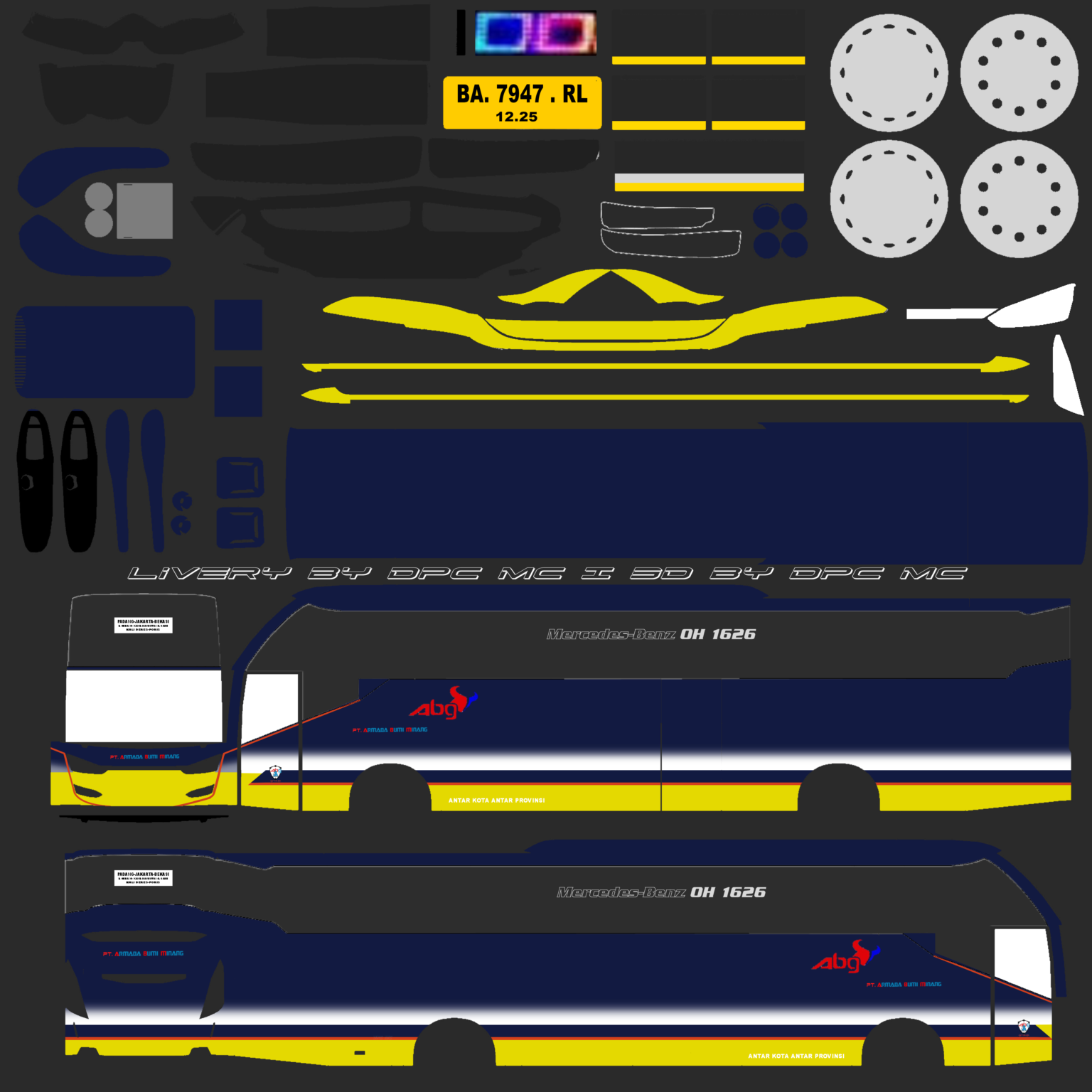 10+ Download Livery Bussid Armada Bumi Minang