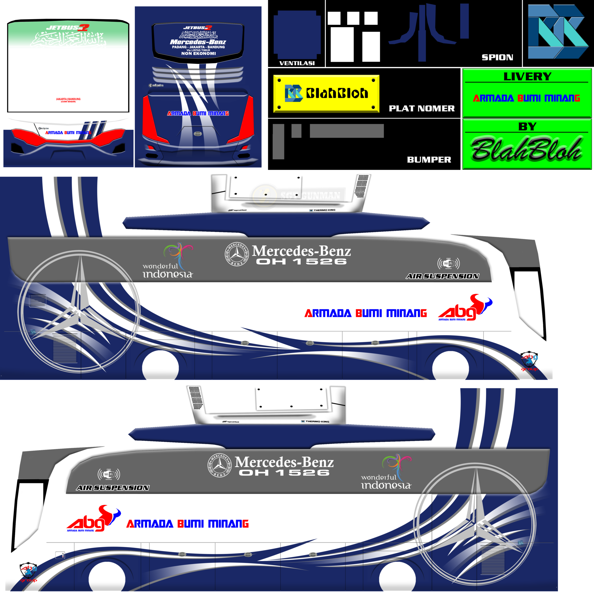 10+ Download Livery Bussid Armada Bumi Minang