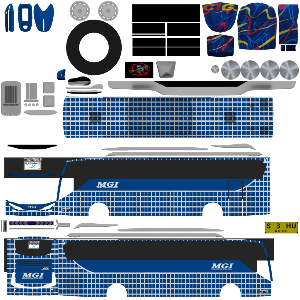10+ Download Livery Bussid MGI ( Maya Gapura Intan )