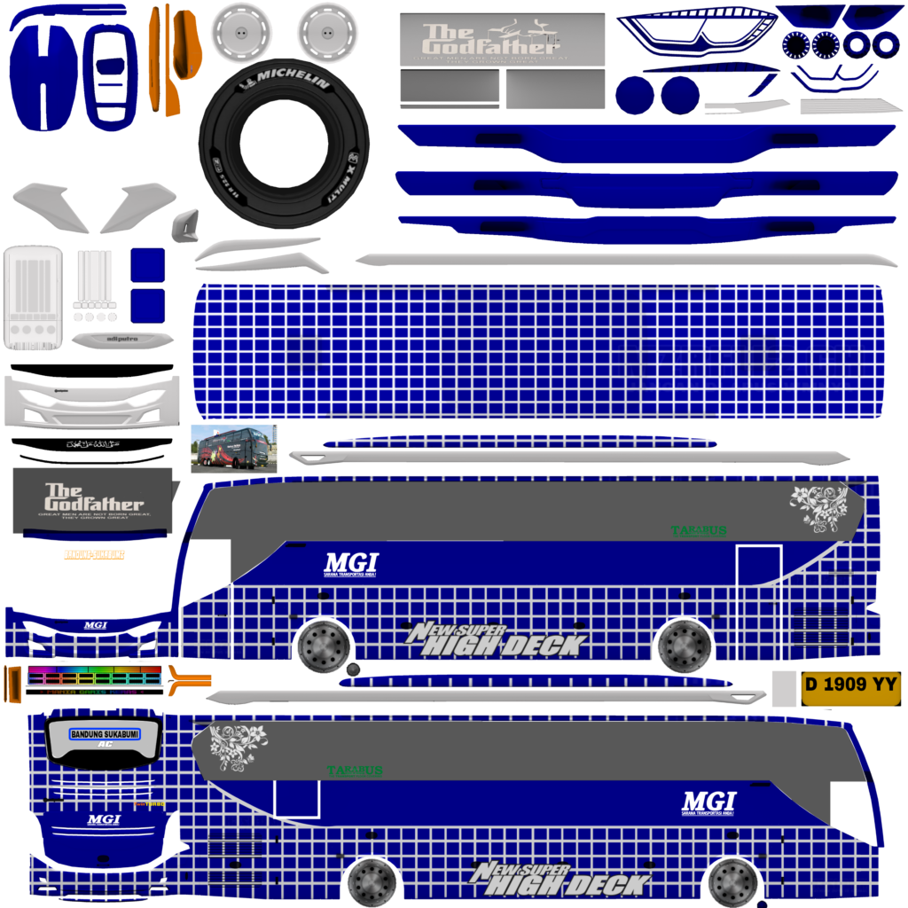 10+ Download Livery Bussid MGI ( Maya Gapura Intan )