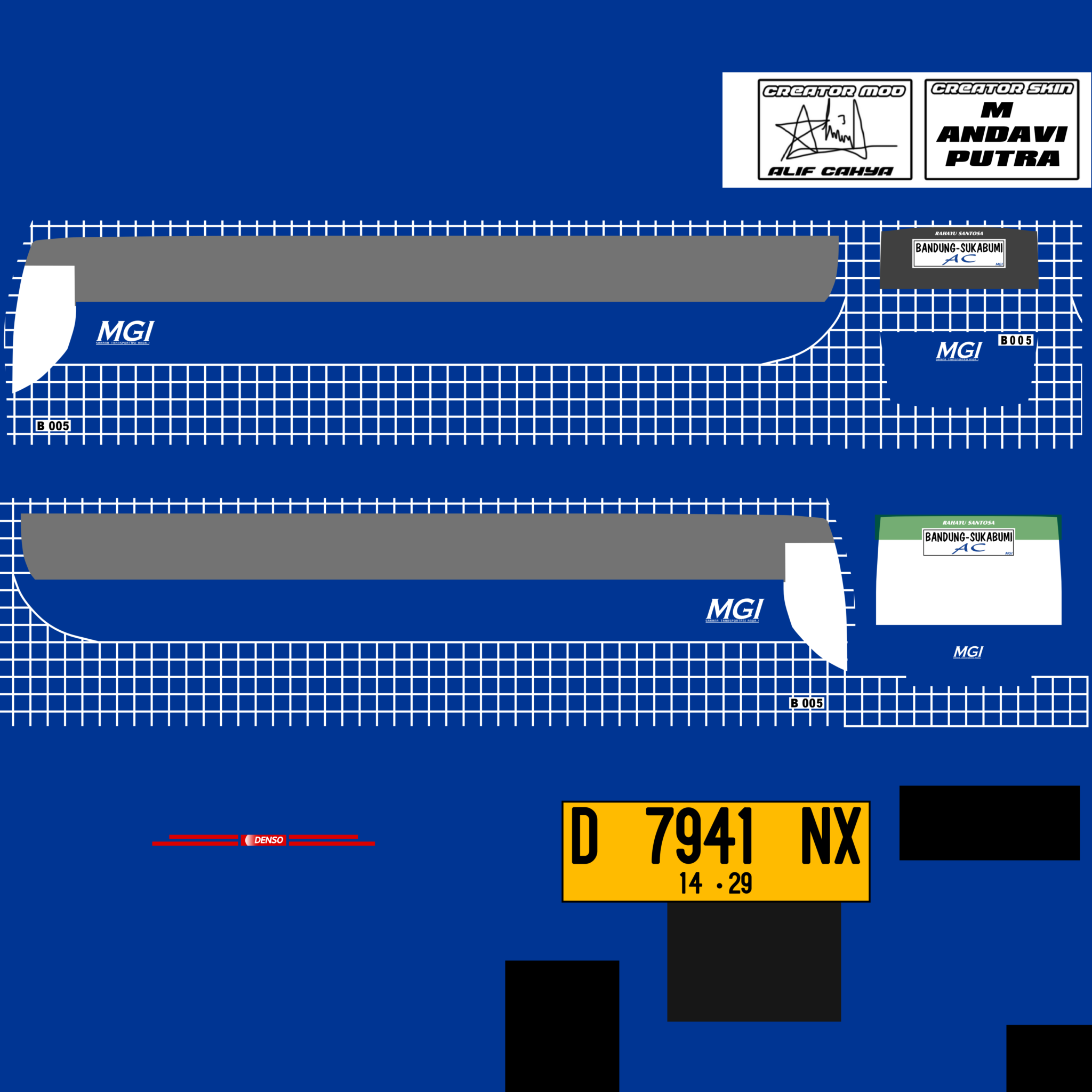 10+ Download Livery Bussid MGI ( Maya Gapura Intan )