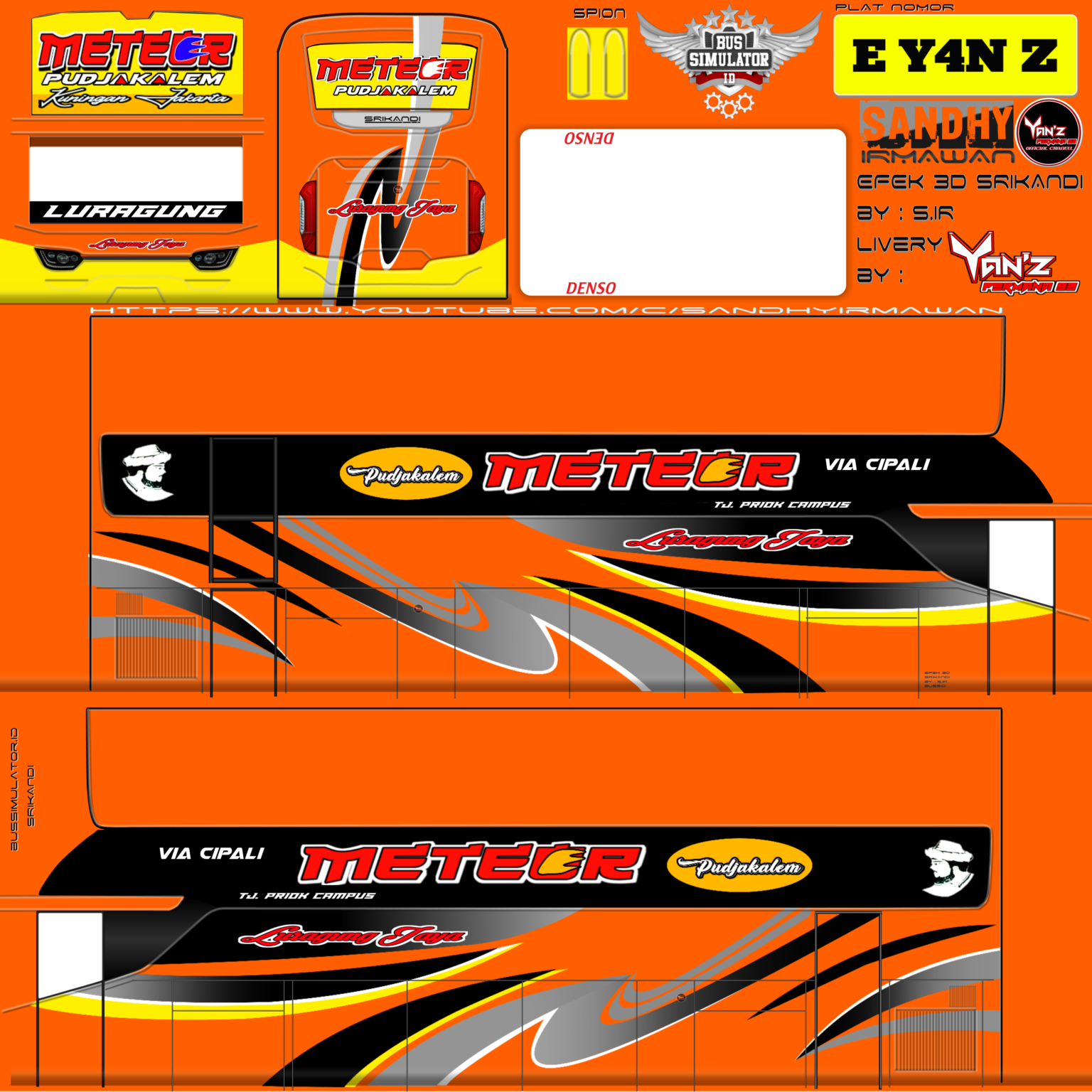 10+ Download Livery Bussid Luragung Jaya