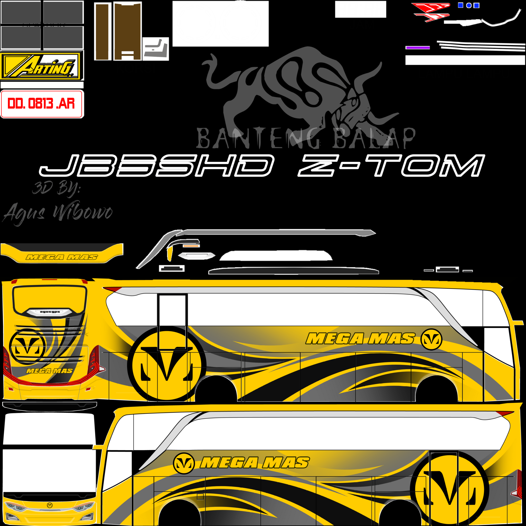 10+ Download Livery Bussid Mega Mas